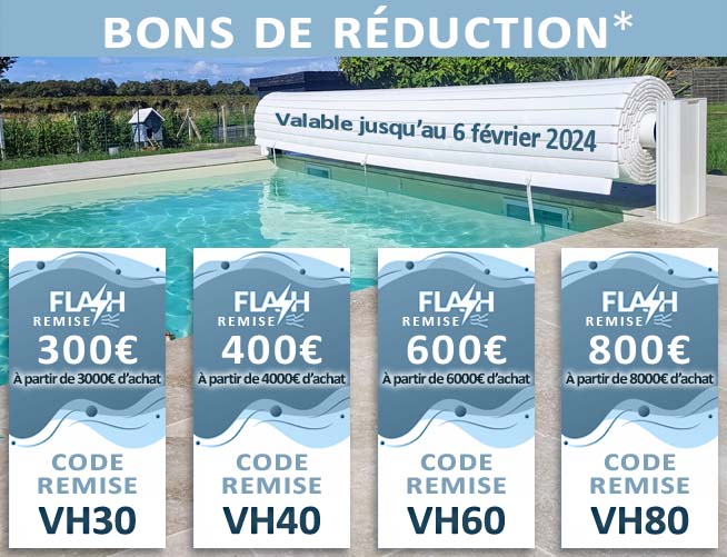 Volet roulant piscine promotion